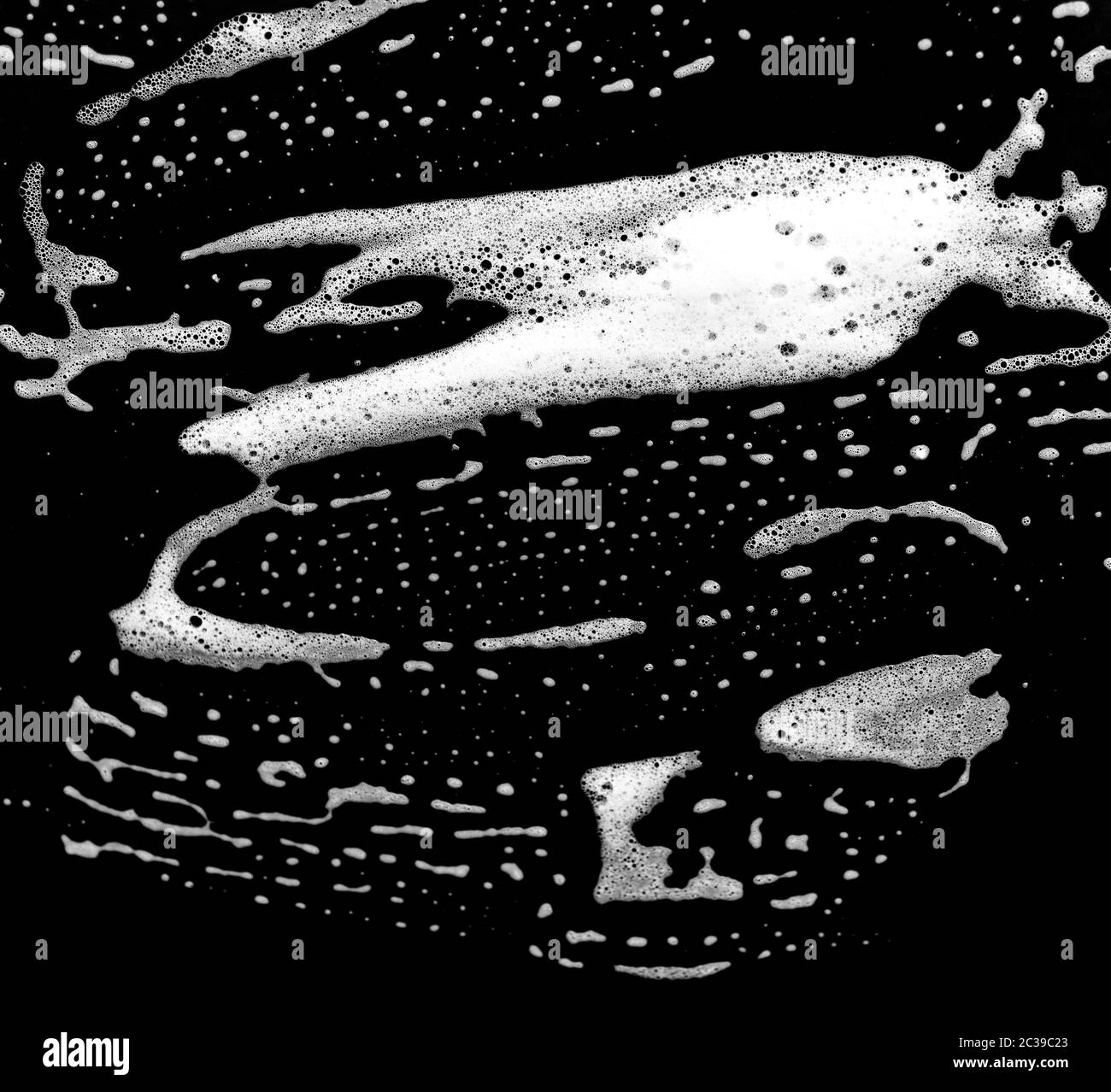 Bathtub with bubbles Black and White Stock Photos & Images - Alamy