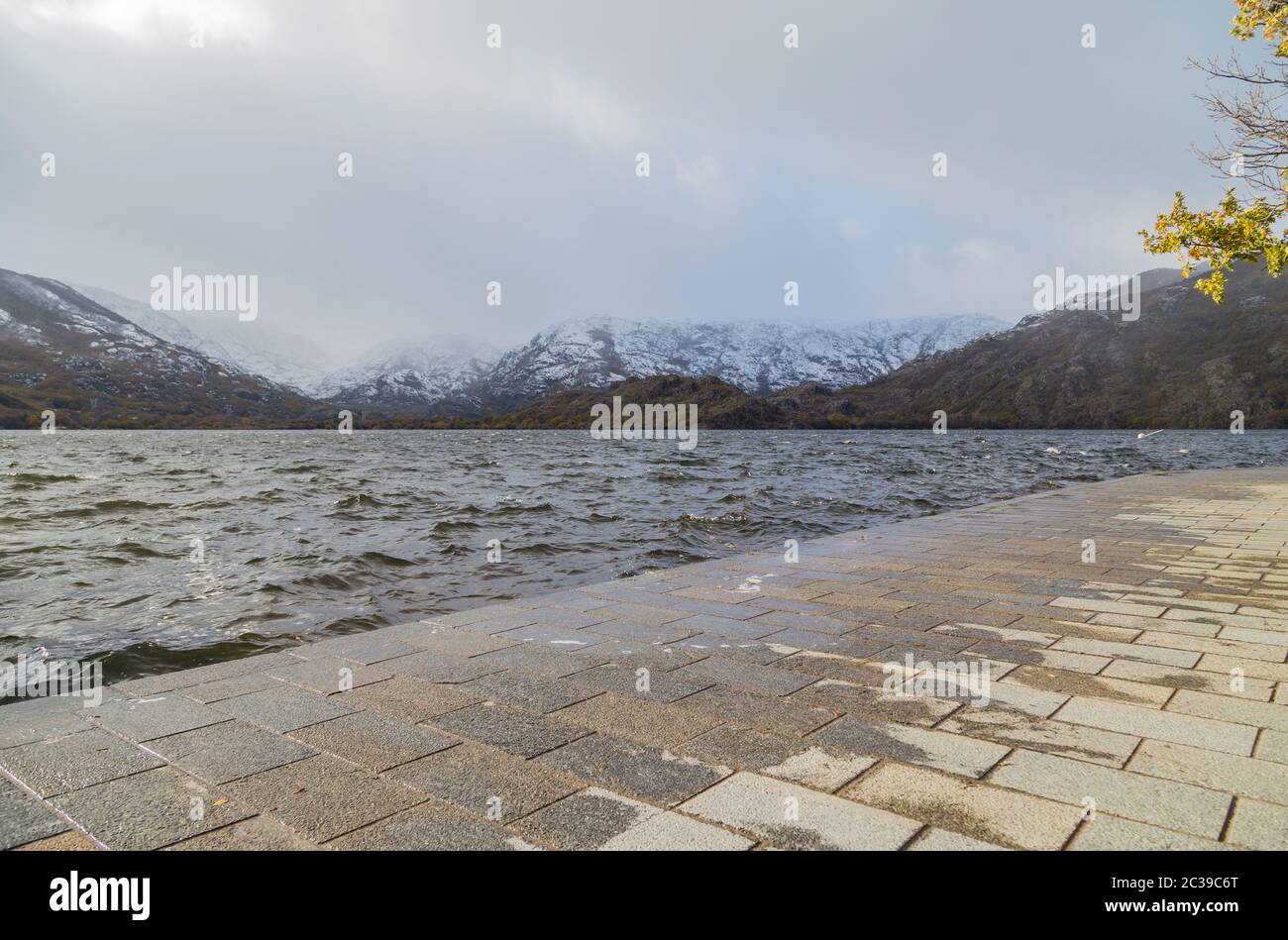Beautiful landscape in lagoon sanabria hi-res stock photography and ...