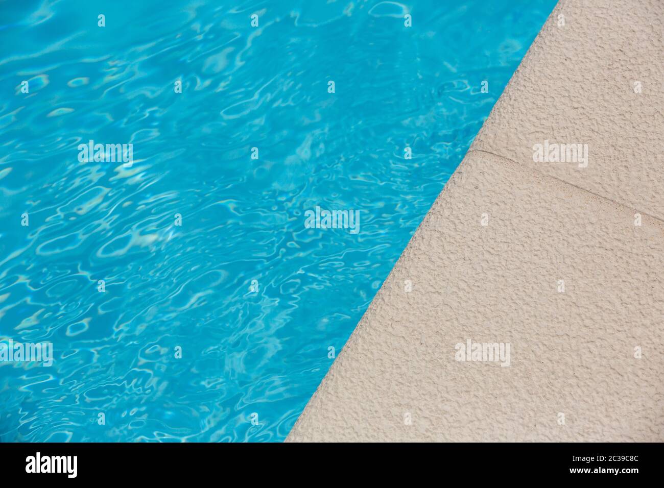 swimming pool with blue water Stock Photo - Alamy