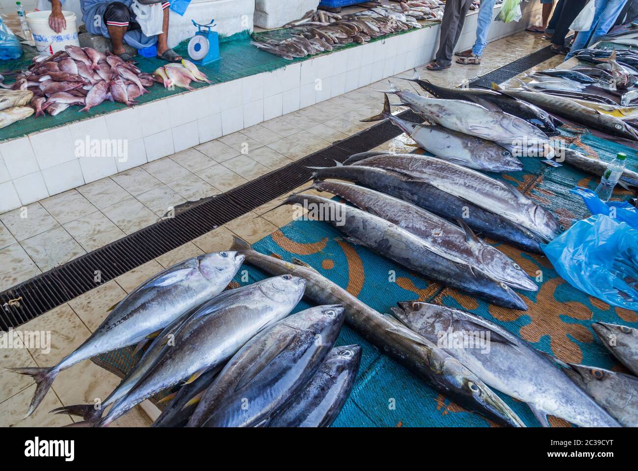 Fish market yemen hi-res stock photography and images - Alamy