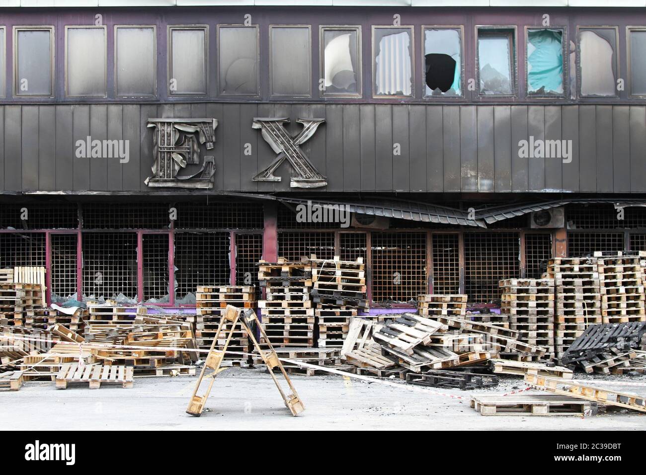 Damaged warehouse hi-res stock photography and images - Alamy