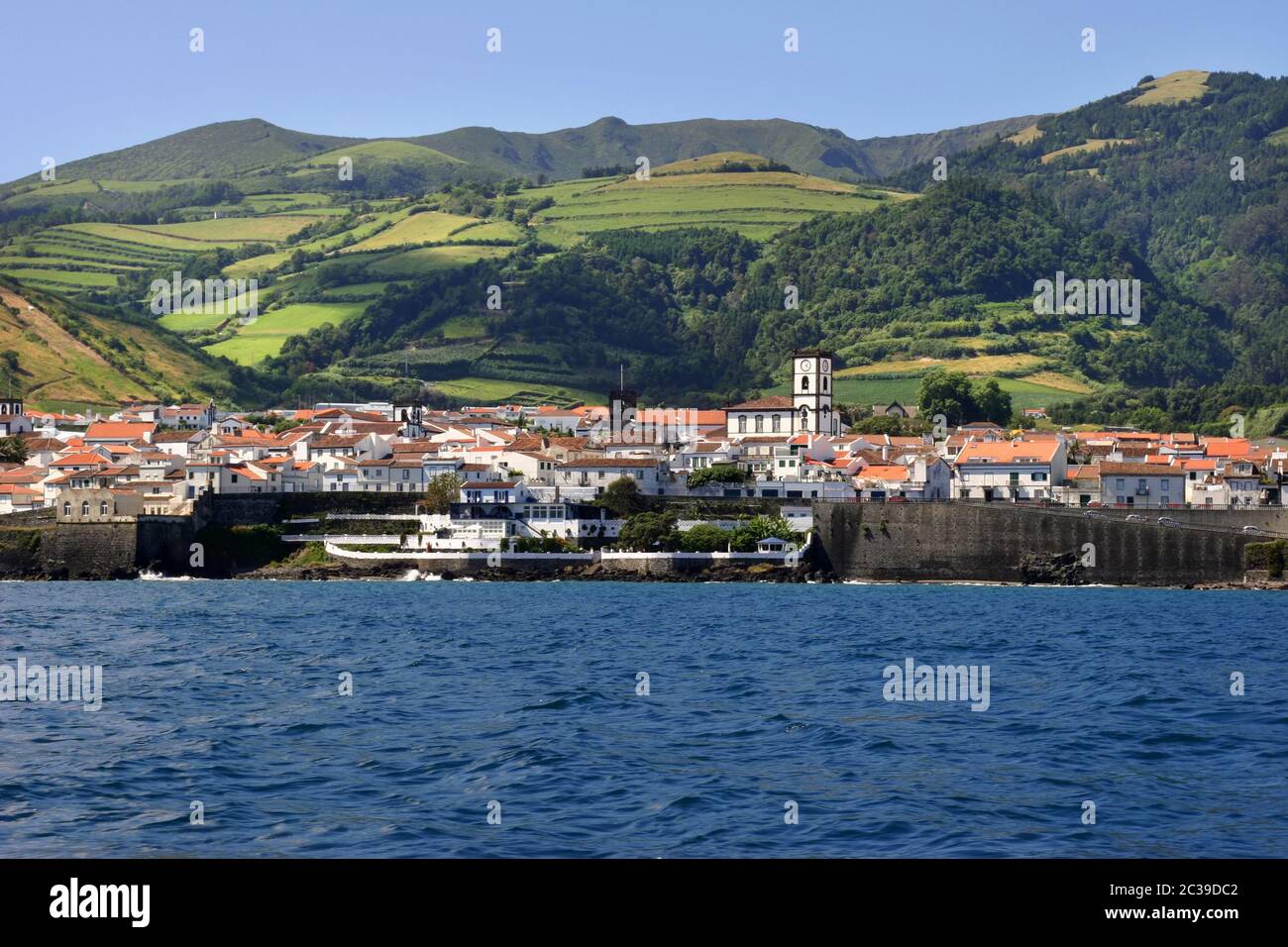azores coastal view Stock Photo - Alamy