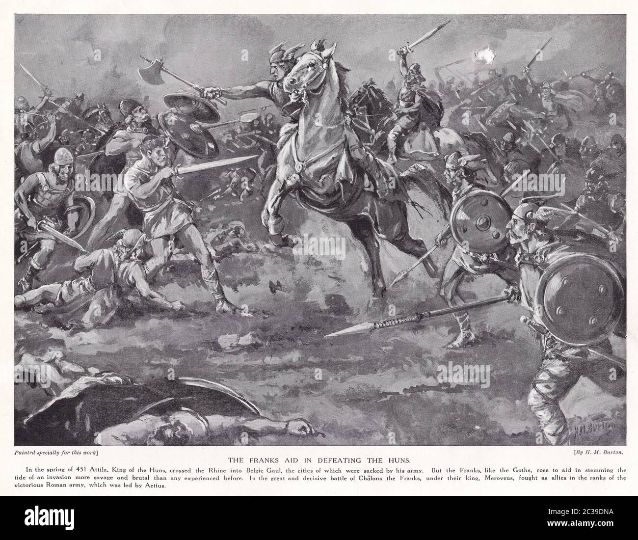 Attila the hun painting hi-res stock photography and images - Alamy