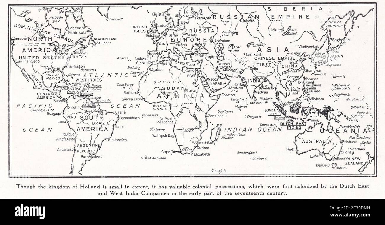 Dutch east india company map hi-res stock photography and images - Alamy