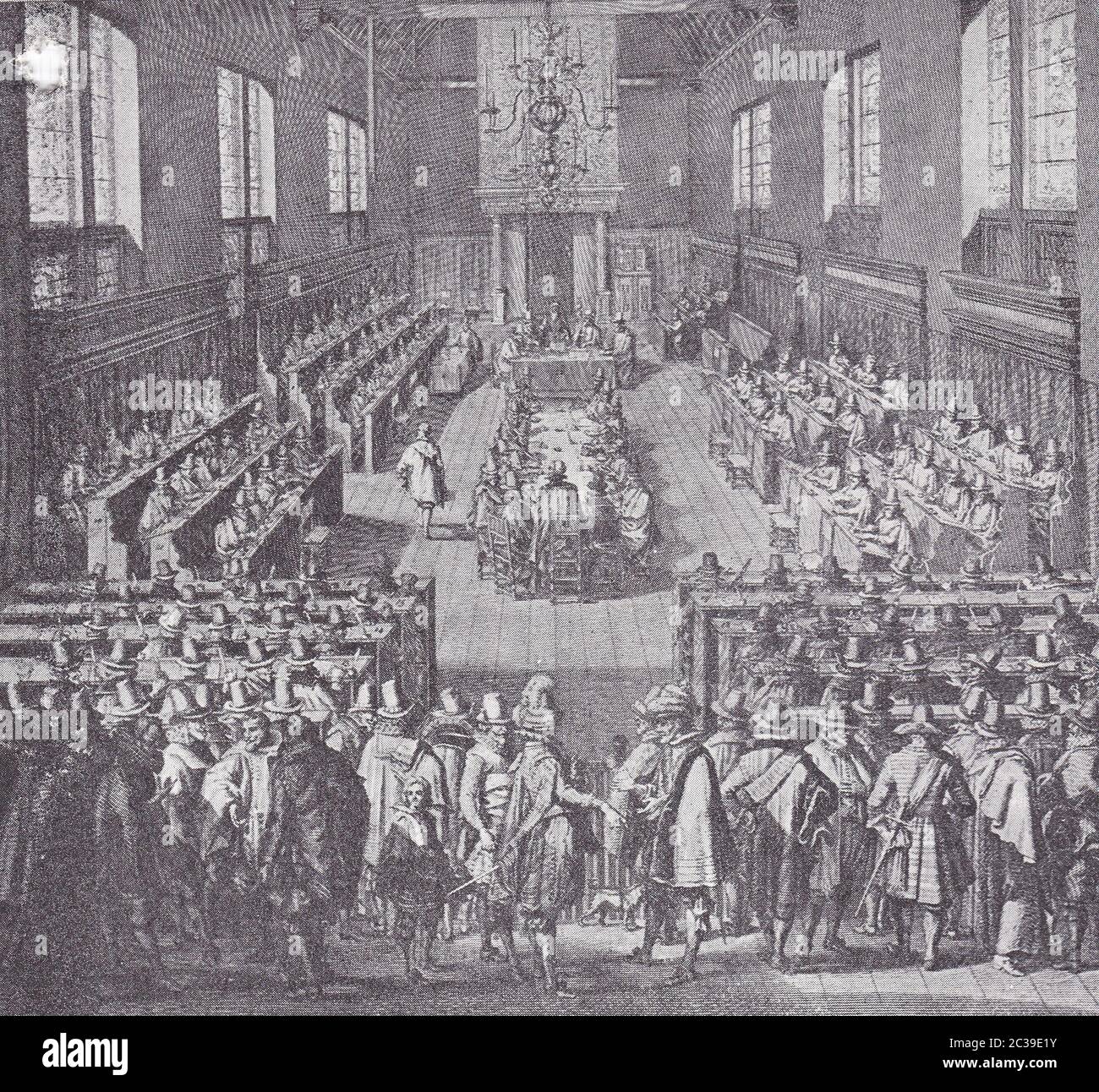 The Synod of Dort 1618 - 1619 Stock Photo - Alamy