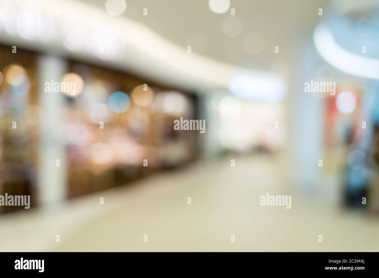 Blur view of shopping center Stock Photo - Alamy