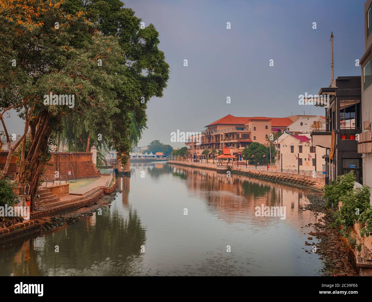 Beautiful view of Malacca River, Melaka, Malaysia Stock Photo - Alamy