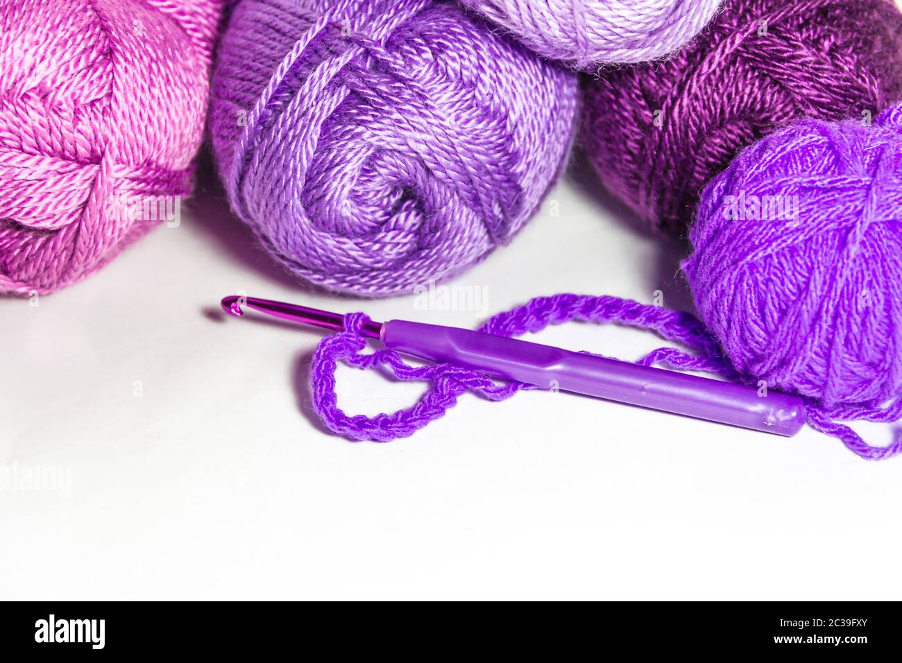 Violet needles hi-res stock photography and images - Alamy