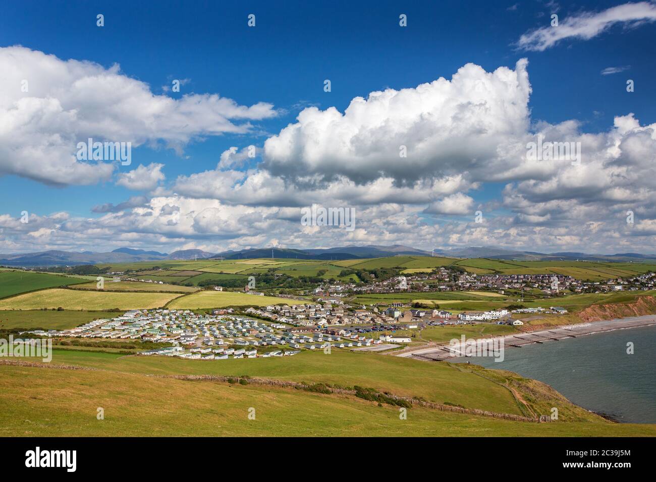 Village of st bees hi-res stock photography and images - Alamy