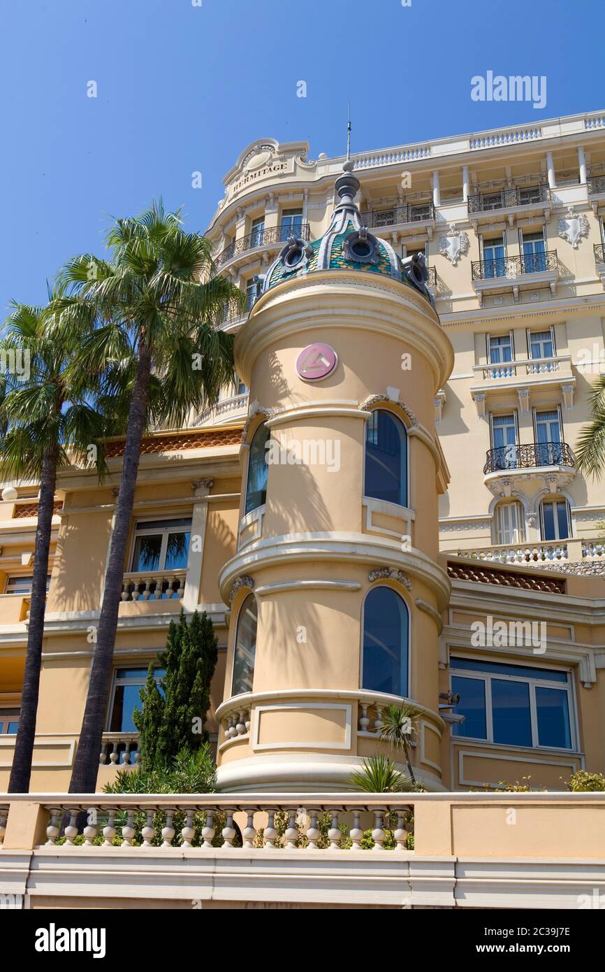 MONTE CARLO, MONACO - AUGUST 17, 2012: Luxury apartments in Monte Carlo ...