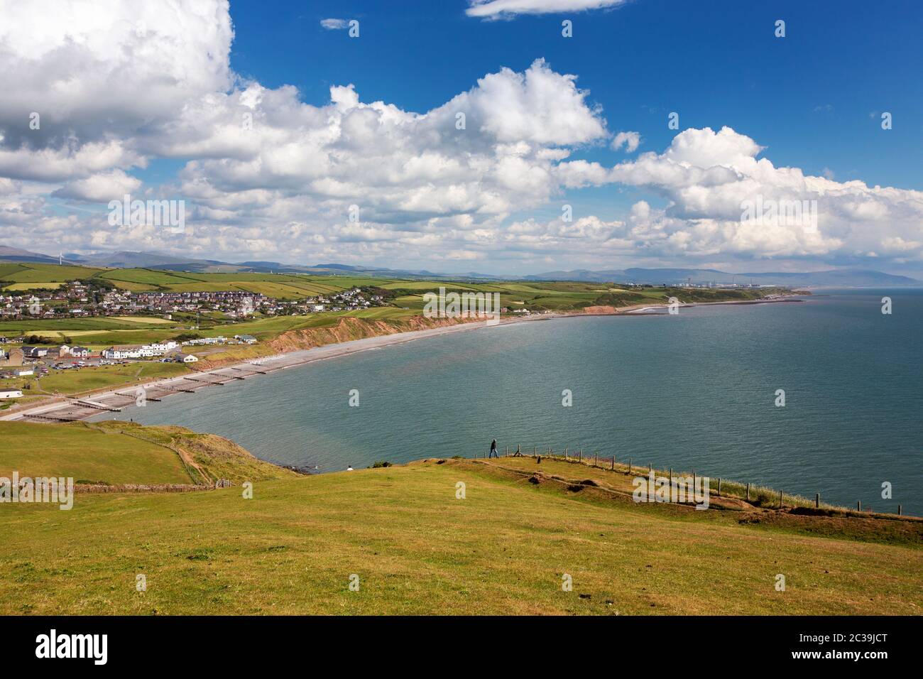Village of st bees hi-res stock photography and images - Alamy