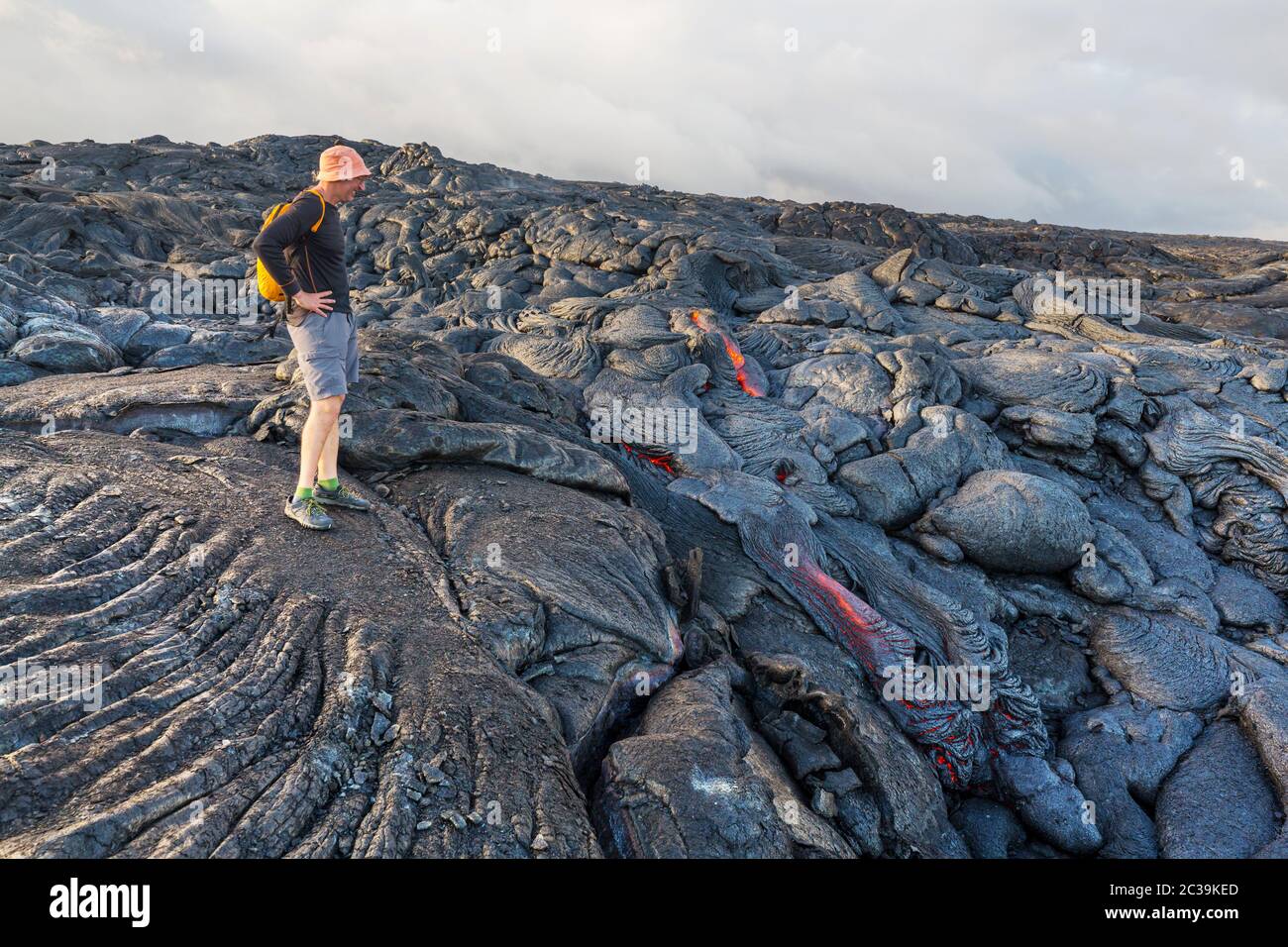 Landscape vast molten lava hi-res stock photography and images - Alamy