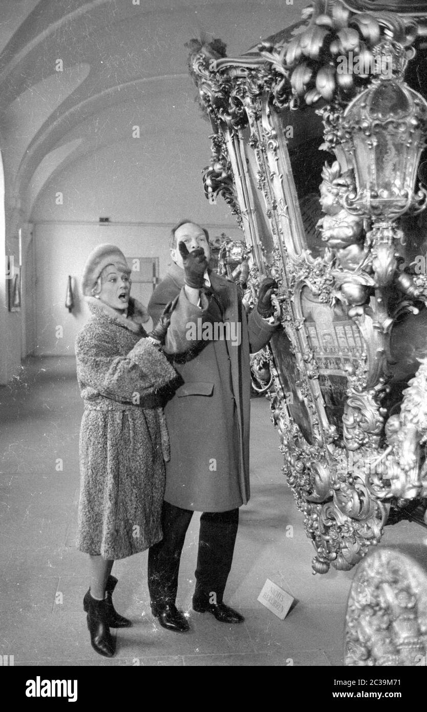 Photo reportage of a visit of Marika Roekk and Prince Konstantin to the ...