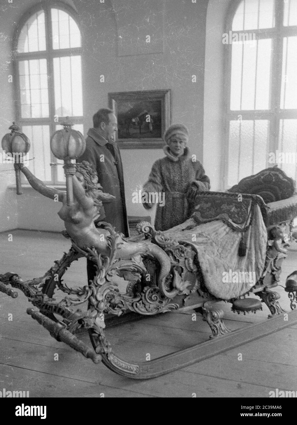 Photo reportage of a visit of Marika Roekk and Prince Konstantin to the ...