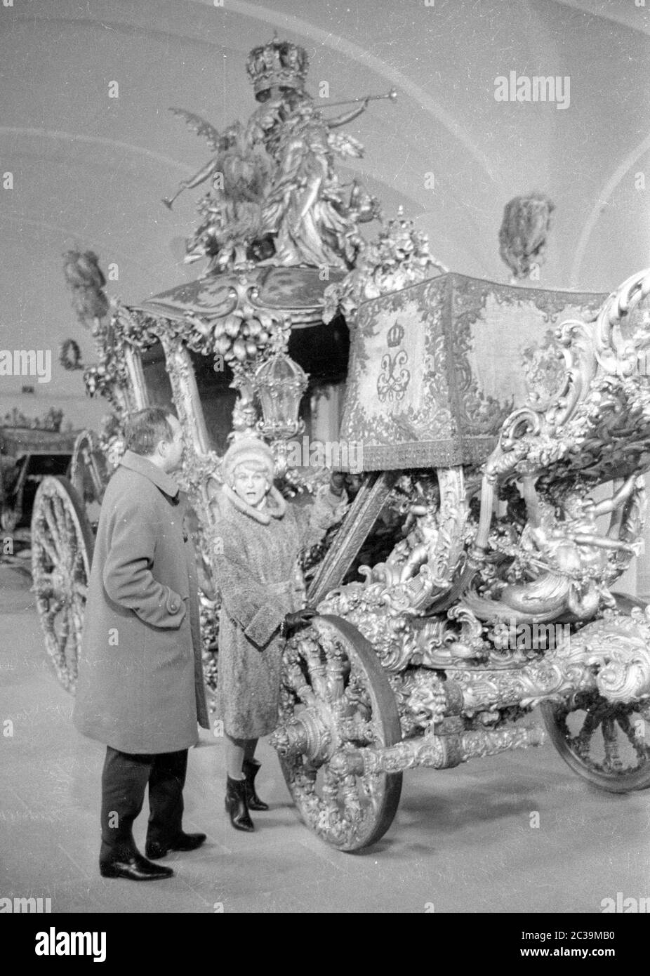 Photo reportage of a visit of Marika Roekk and Prince Konstantin to the ...