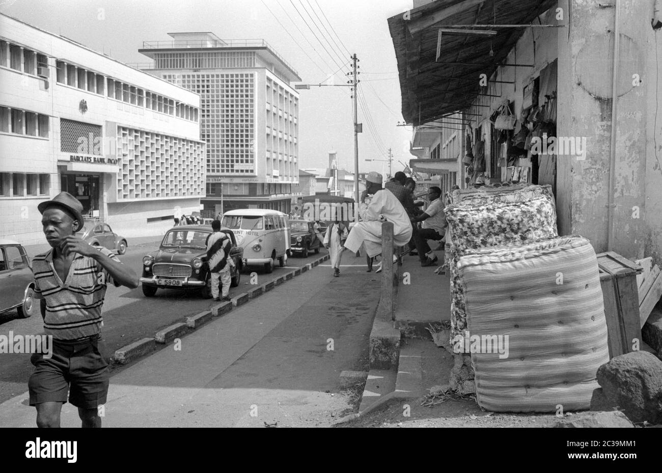 Street scene in Freetown, the capital of Sierra Leone Stock Photo - Alamy