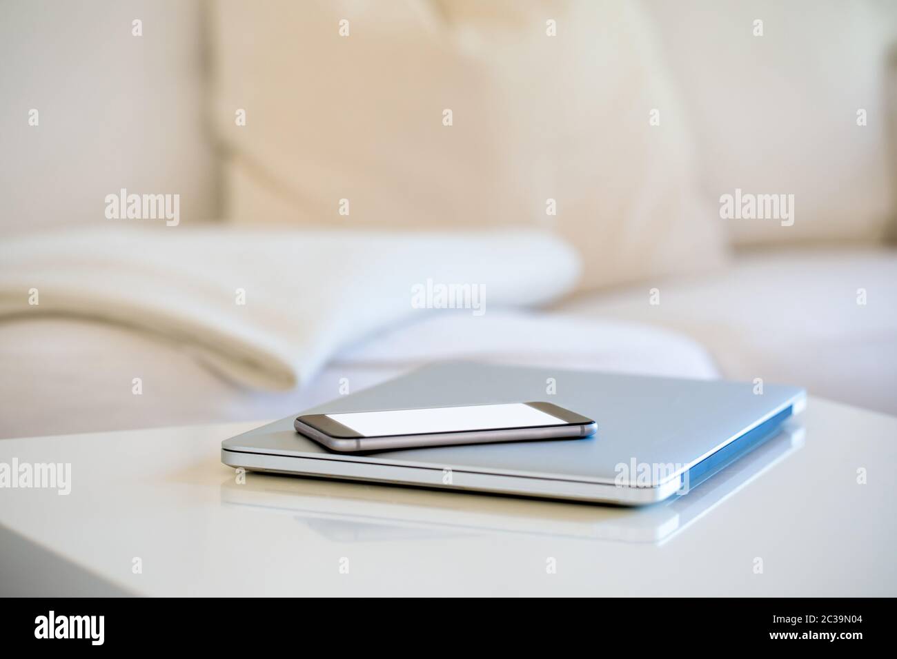 Present technology devices in situ Stock Photo - Alamy