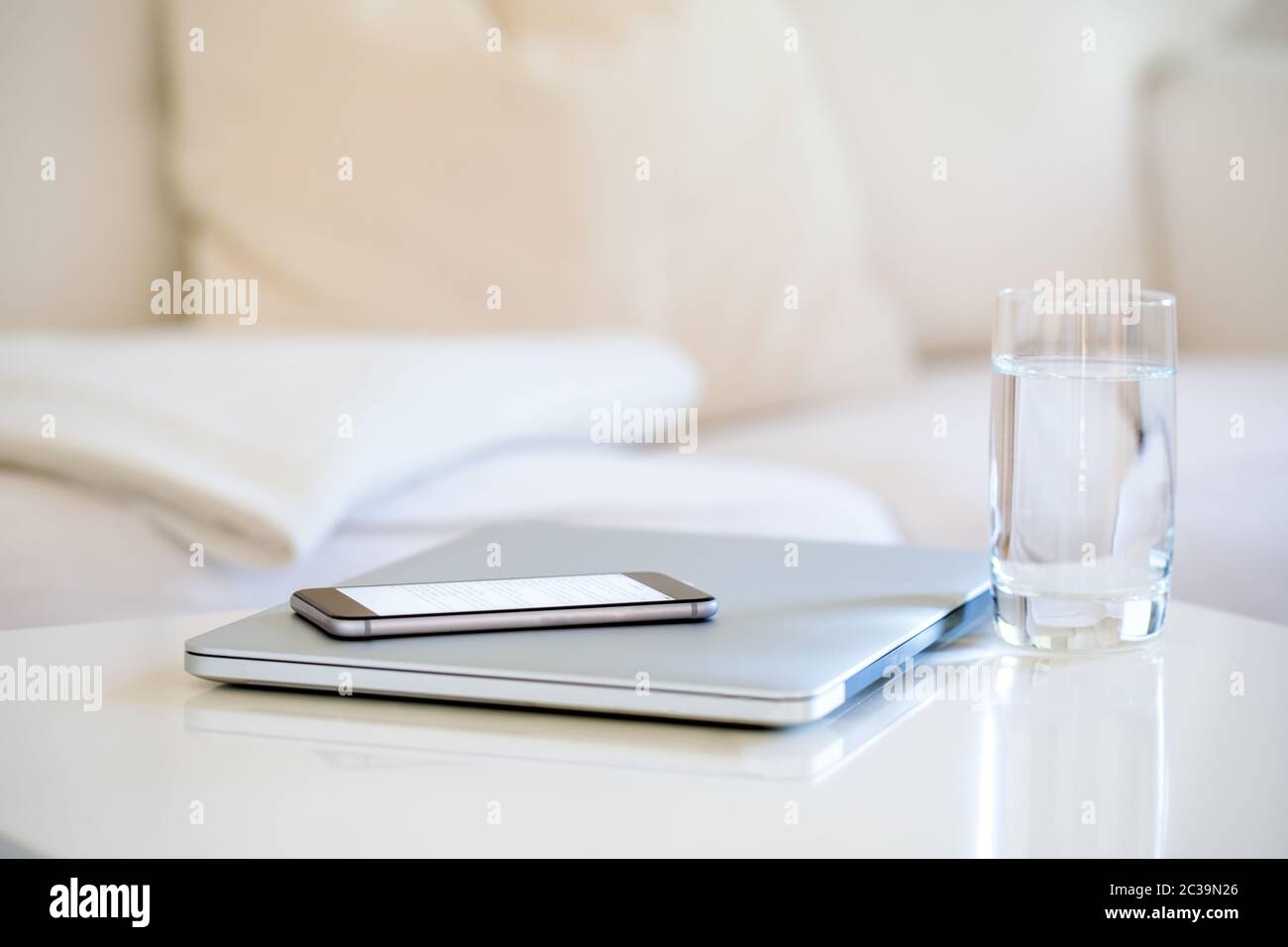 Present technology devices in situ Stock Photo - Alamy