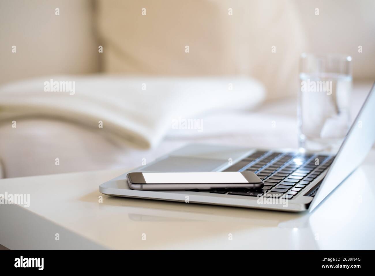 Present technology devices in situ Stock Photo - Alamy