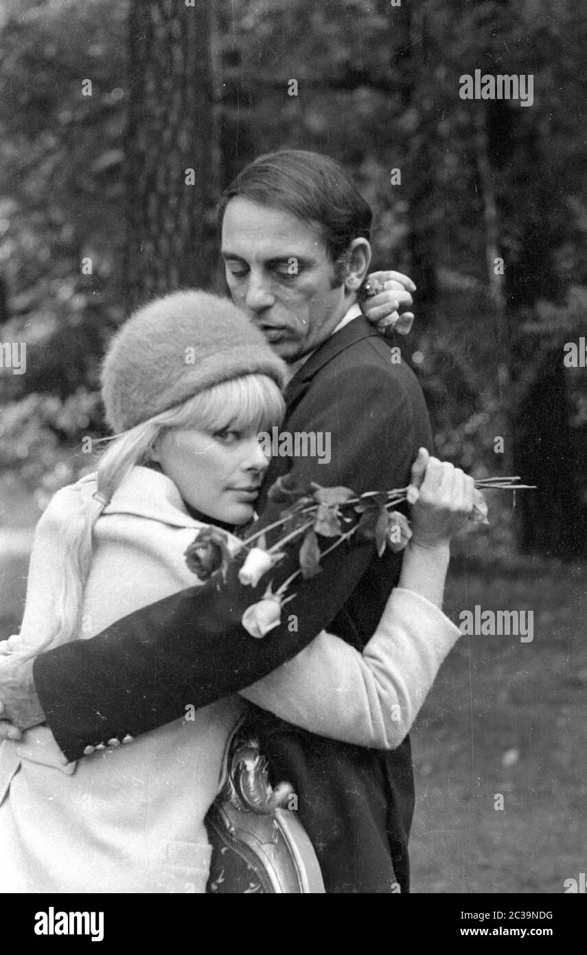Elke Sommer with her husband John Hyams in Berlin Stock Photo - Alamy
