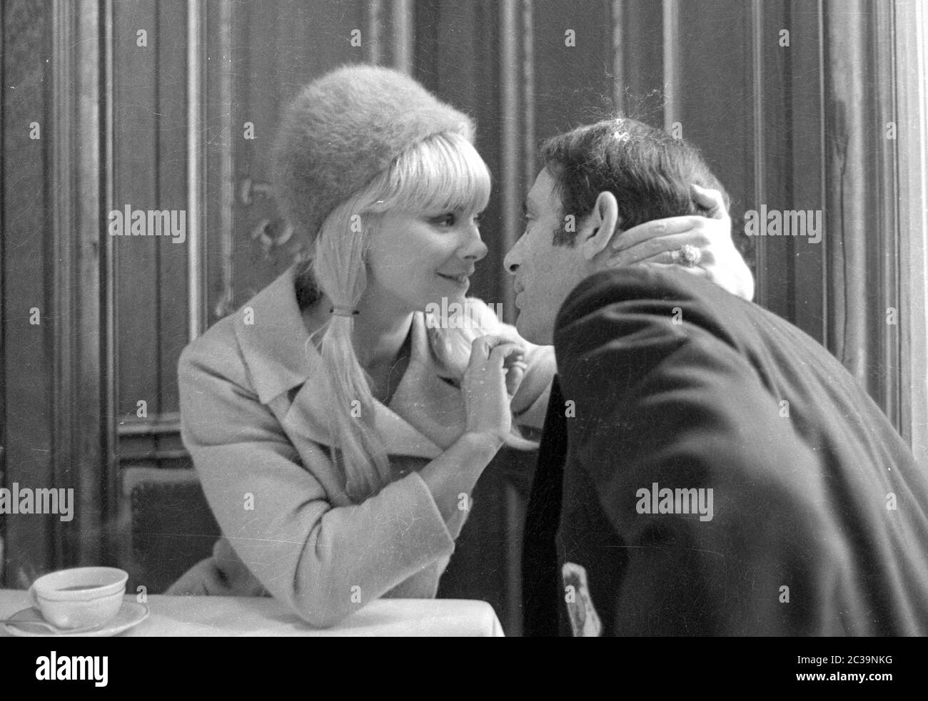 Elke Sommer with her husband John Hyams in Berlin Stock Photo - Alamy