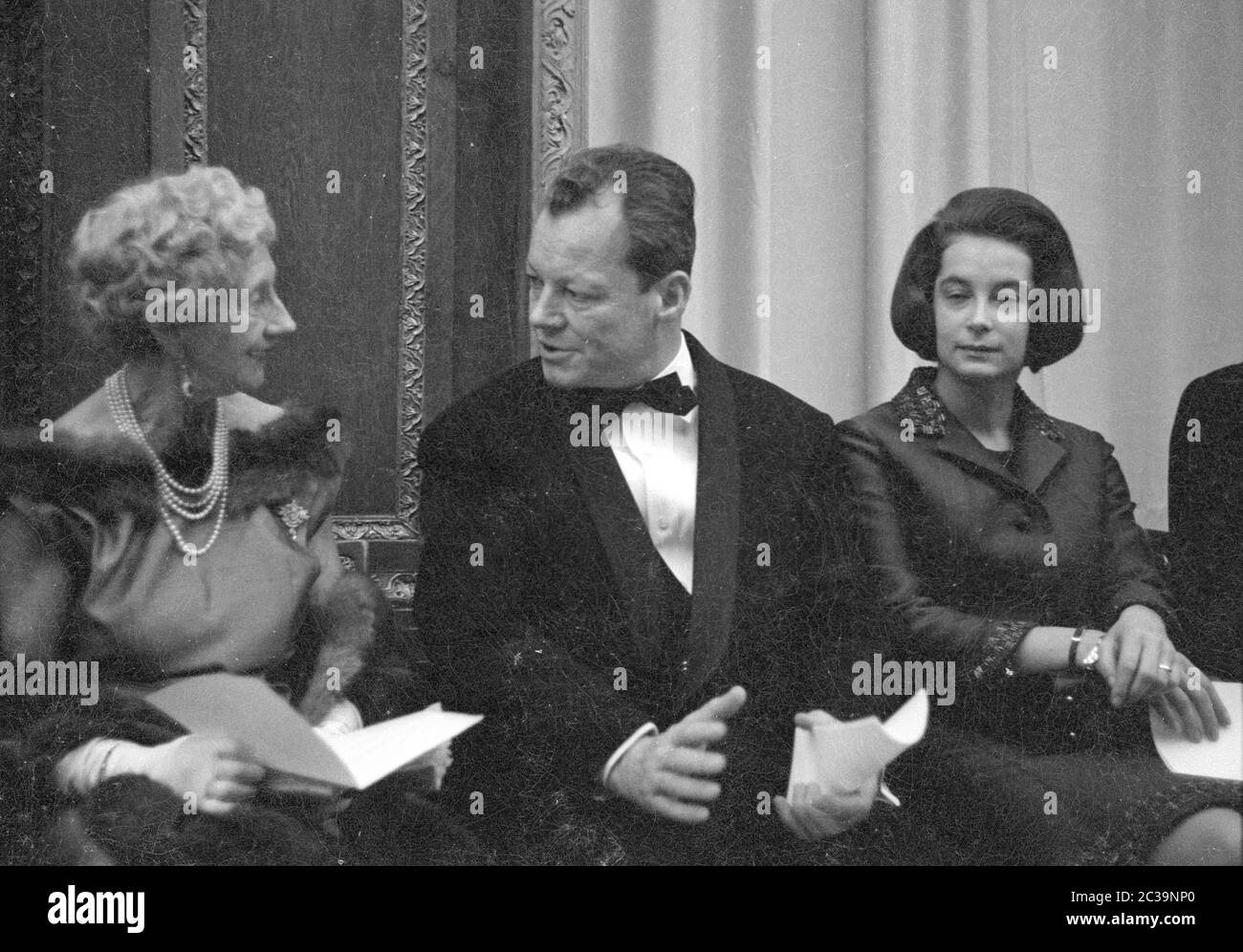 At the wedding of Princess Marie Cecile of Prussia with Duke Friedrich ...