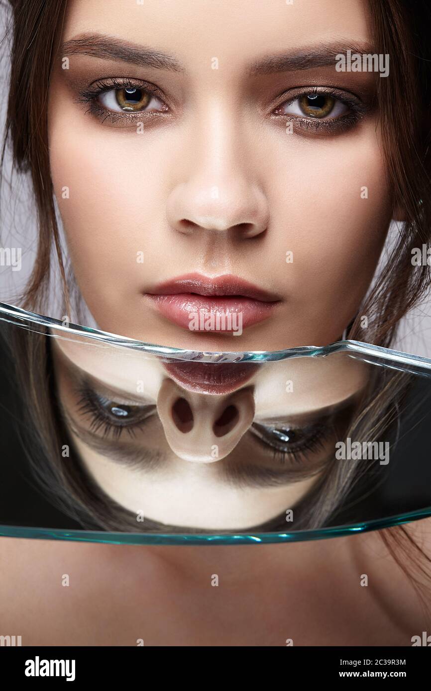 Model in splinter hi-res stock photography and images - Alamy