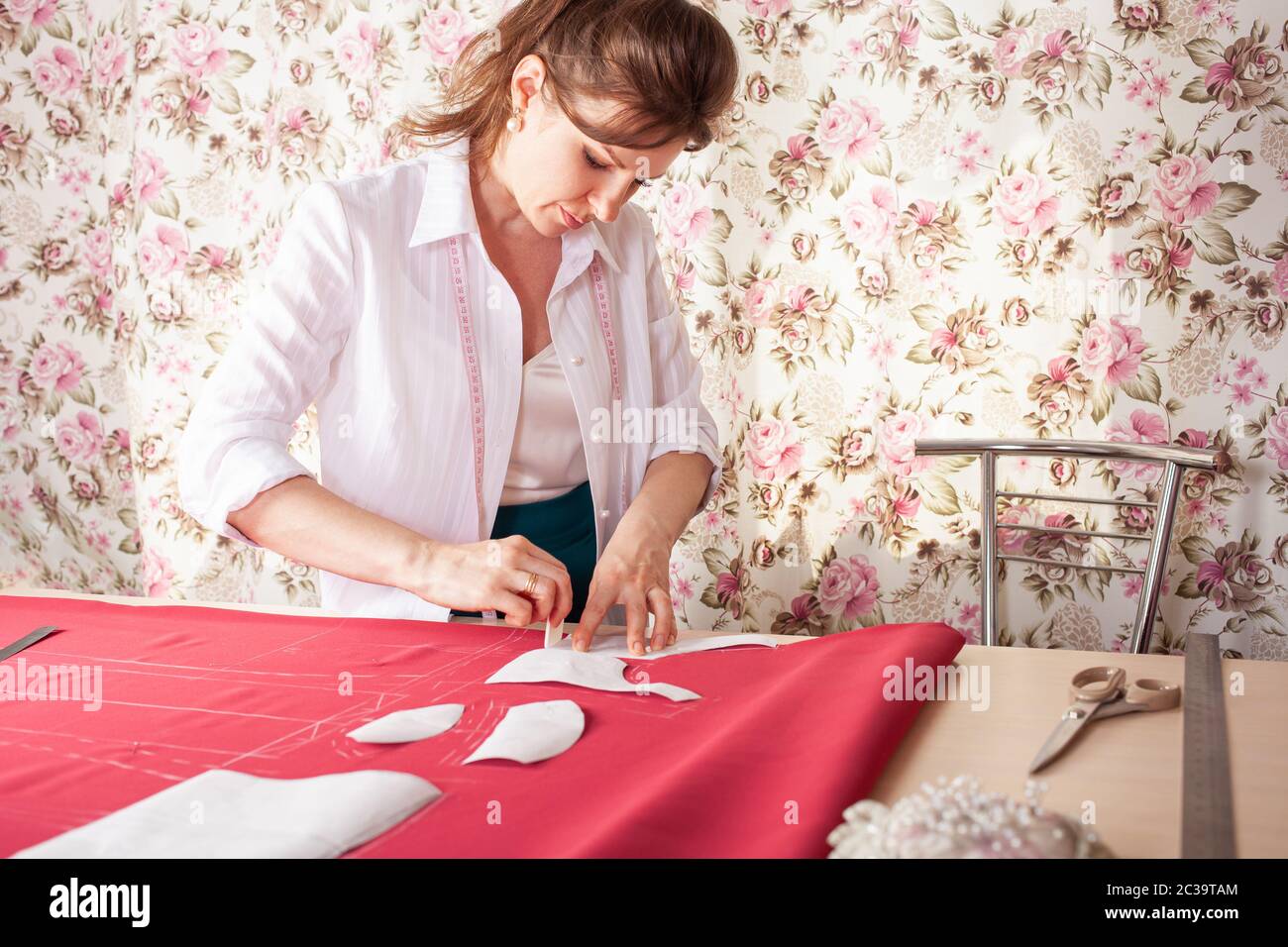 Seamstress Painting High Resolution Stock Photography and Images - Alamy