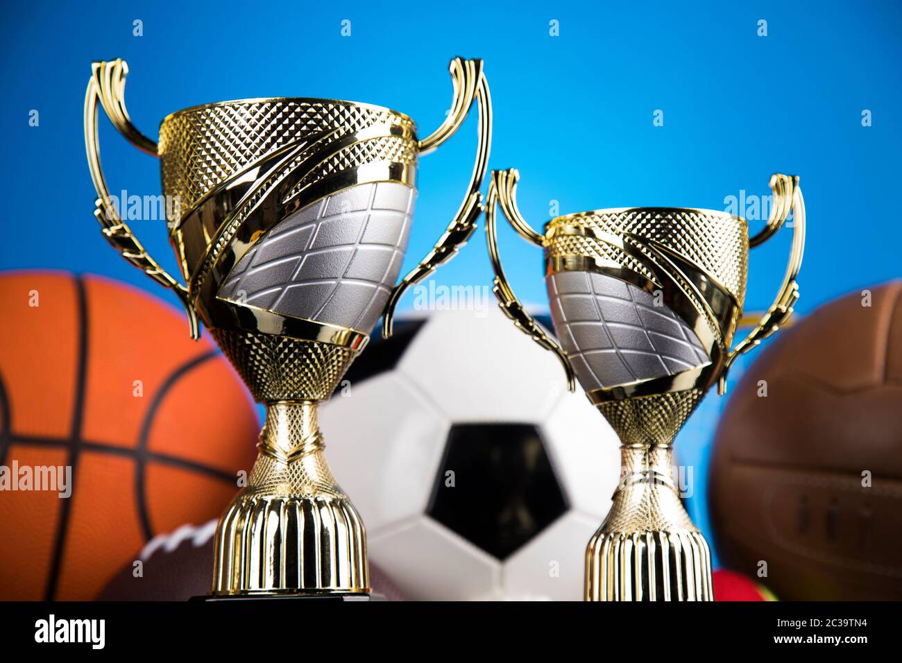 Winner podium sports symbols, winning background Stock Photo - Alamy