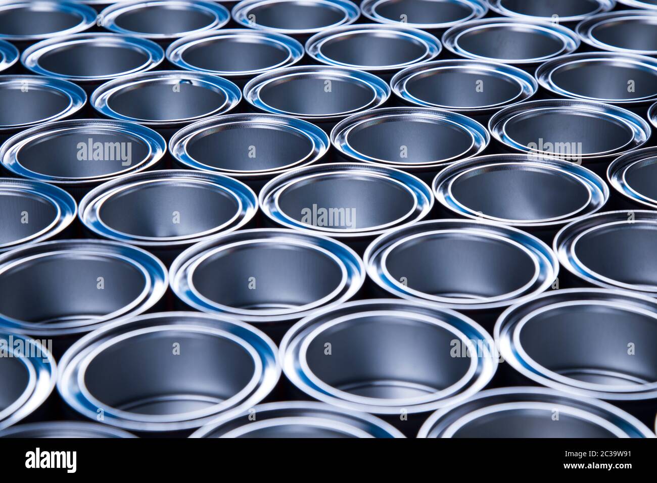 Open buckets with a paint, colors background Stock Photo - Alamy