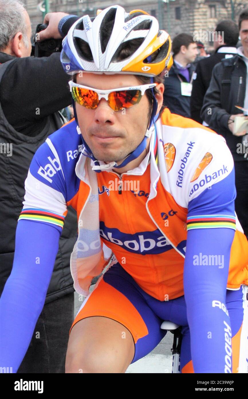 Oscar Freire of Rabobank Cycling Team during the Milan san Remo 2011 ...