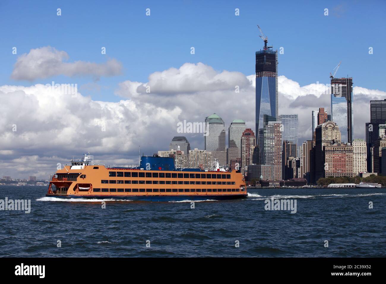 Regular ferry service between New York City - Manhattan and Staten ...