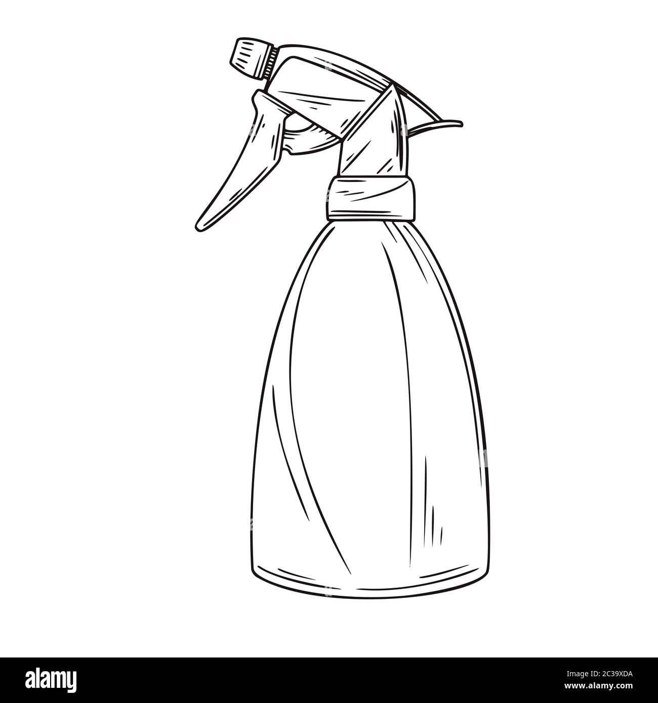 Sprayer vector vectors hi-res stock photography and images - Alamy