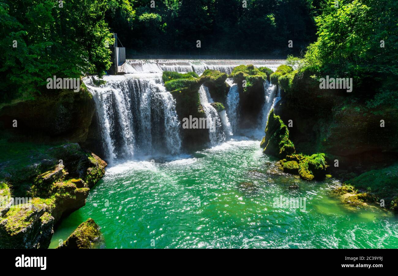 The traunfall in austria hi-res stock photography and images - Alamy