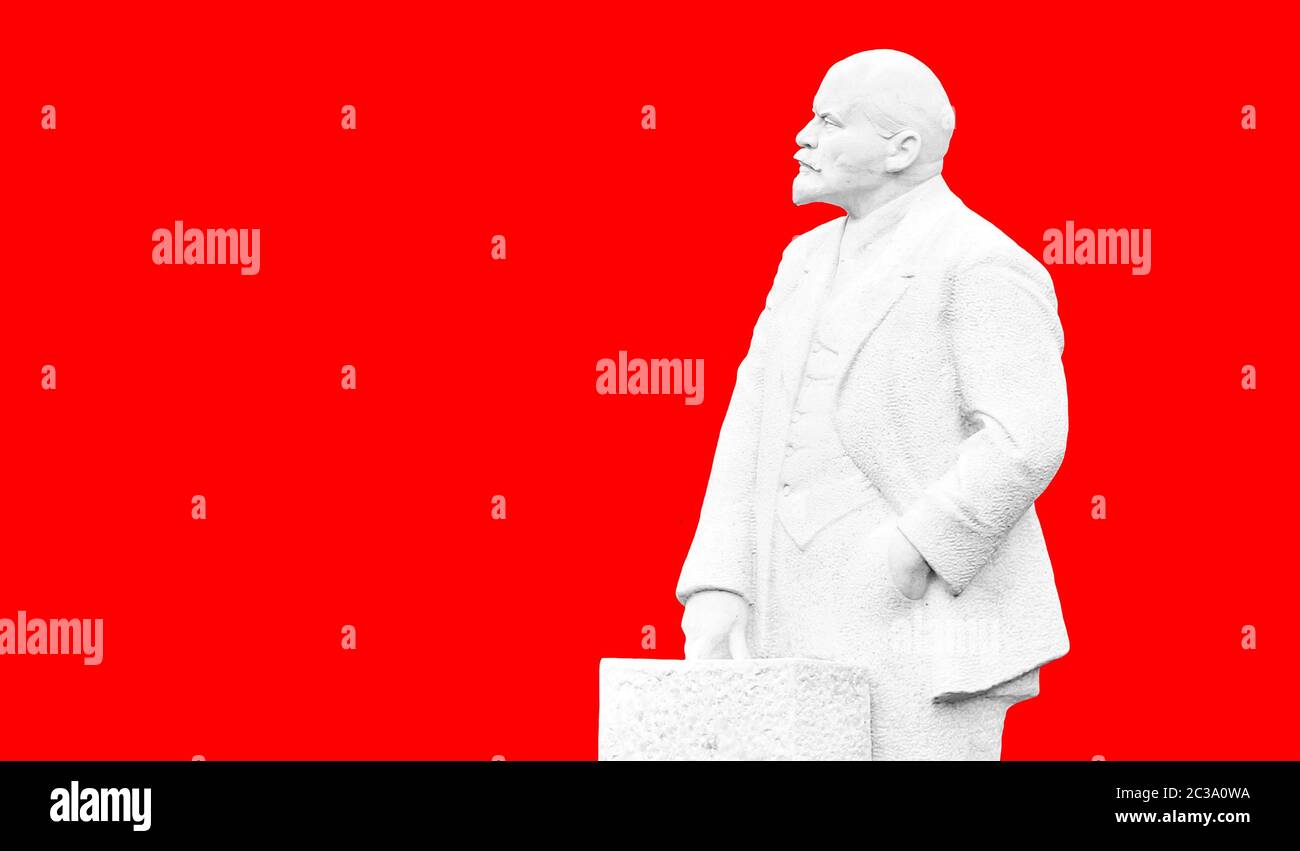 Statue vladimir ilyich lenin hi-res stock photography and images - Alamy