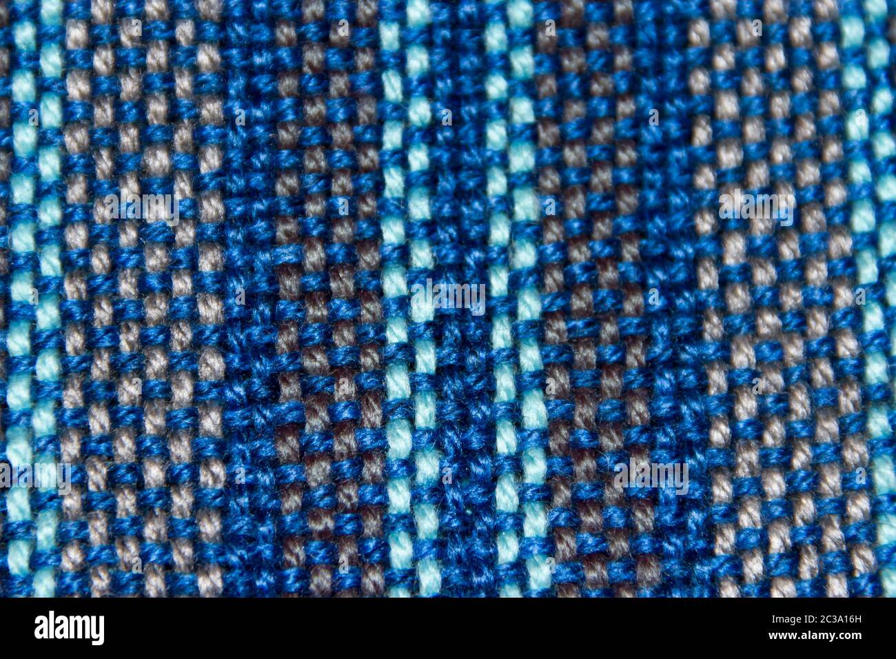 woven texture background on loom Stock Photo - Alamy