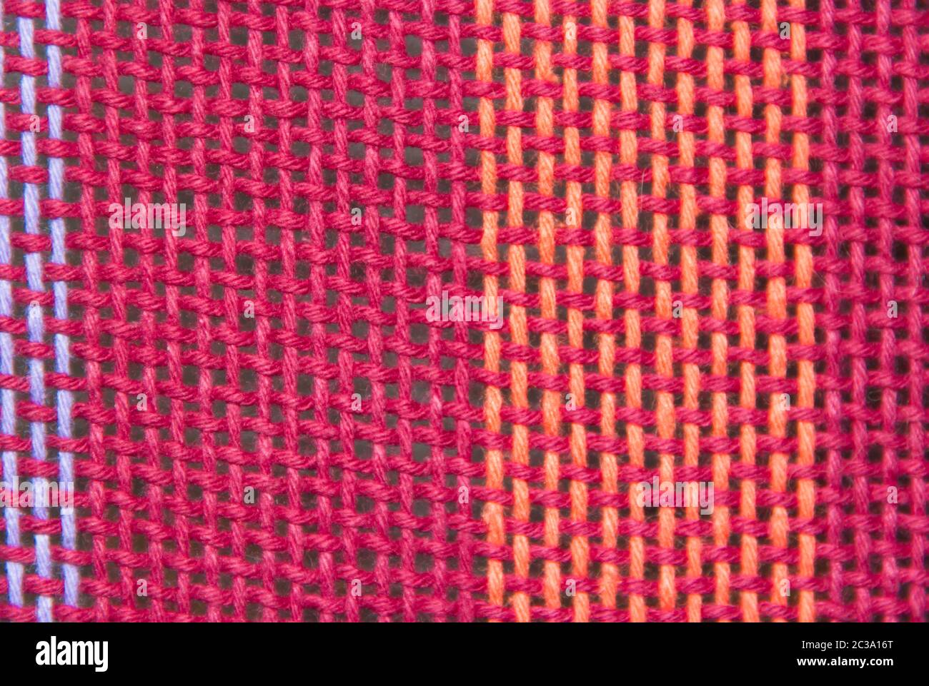 woven texture background on loom Stock Photo - Alamy