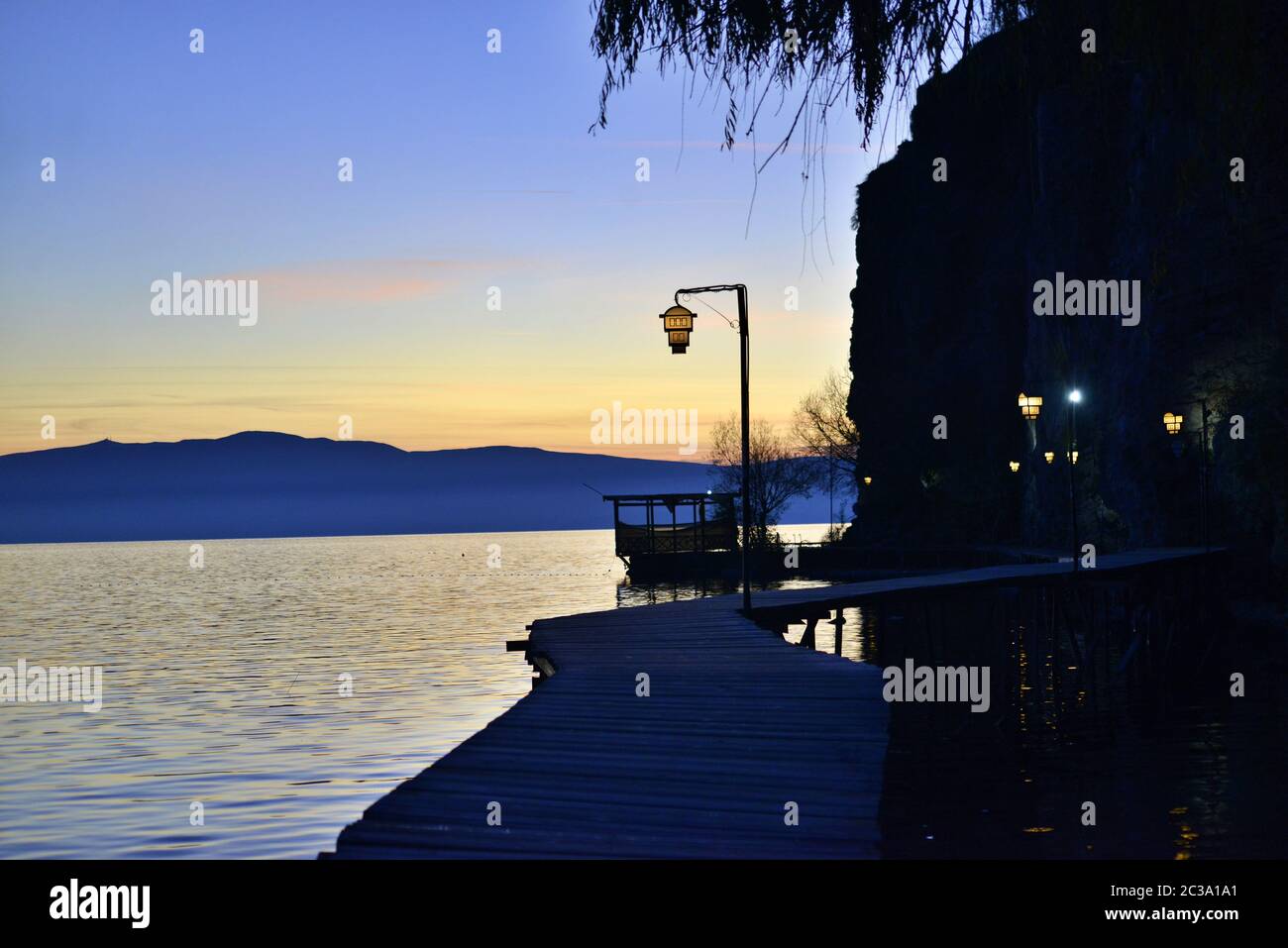 View over ohrid city hi-res stock photography and images - Alamy
