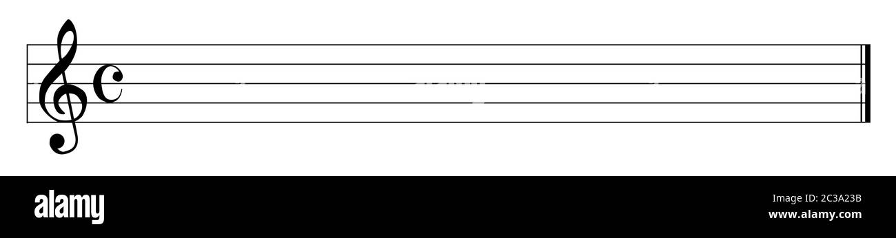 Musical Stave High Resolution Stock Photography and Images - Alamy