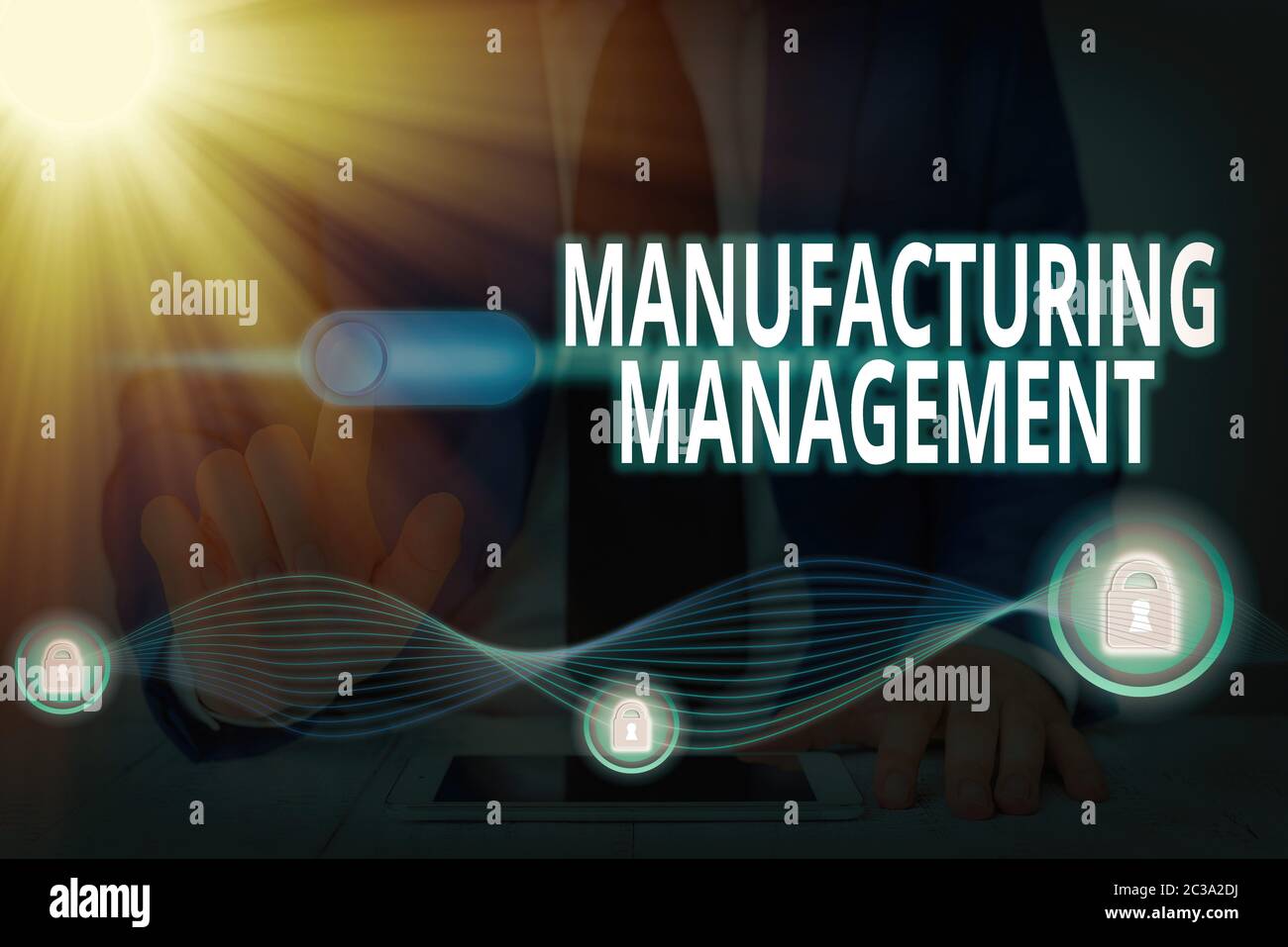 Word writing text Manufacturing Management. Business photo showcasing ...
