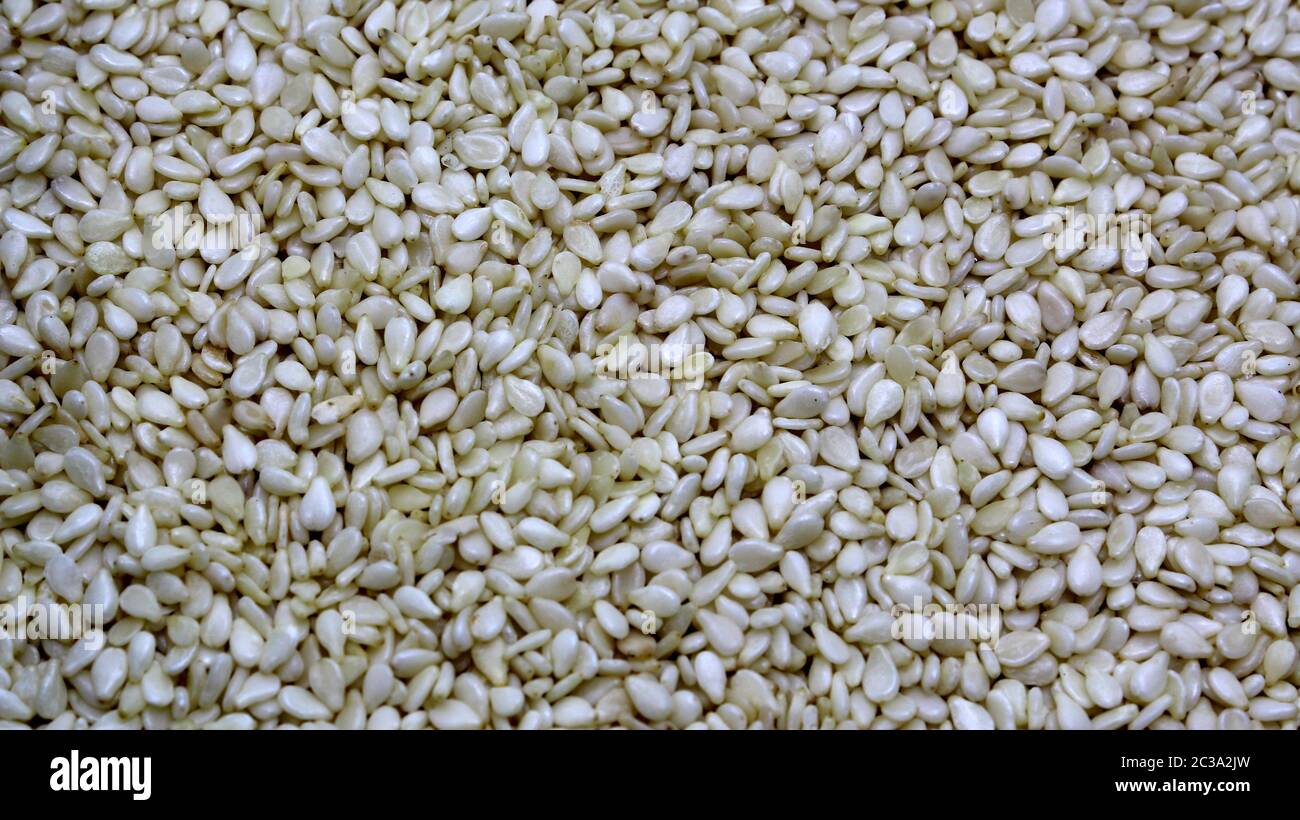 sesame seed close up Stock Photo - Alamy