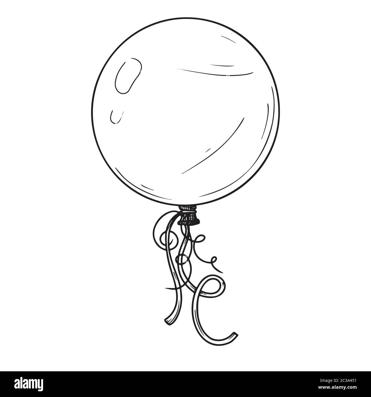 Ball of string drawing Cut Out Stock Images & Pictures - Alamy