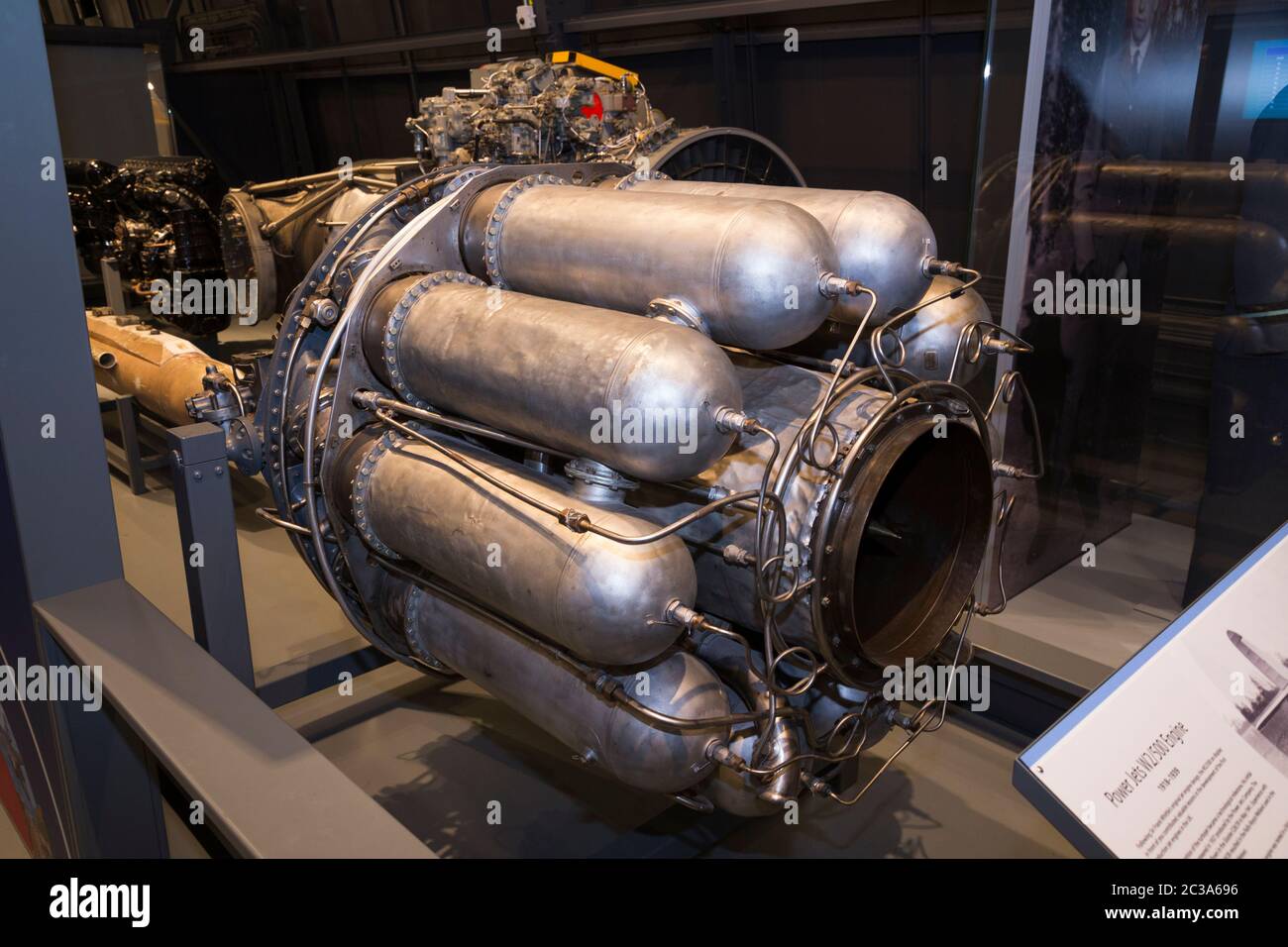 Power Jets W2/500 development jet engine. Hangar 1 / H1. Power Jets W.2 ...