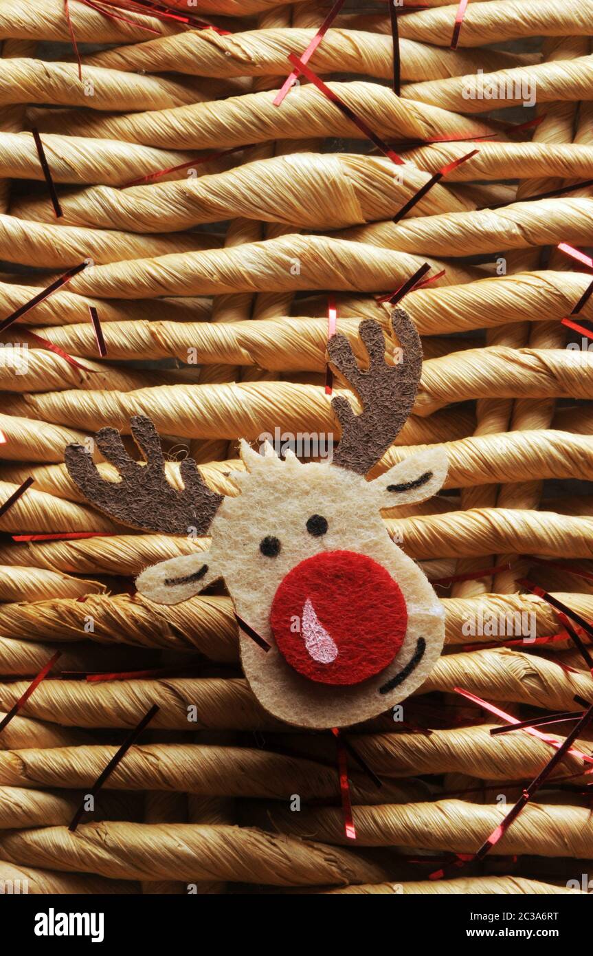 Straw reindeer hi-res stock photography and images - Alamy