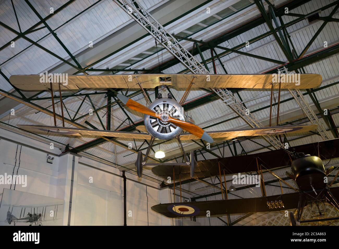 Sopwith F.1 Camel plane / British fighter aeroplane from the World War ...
