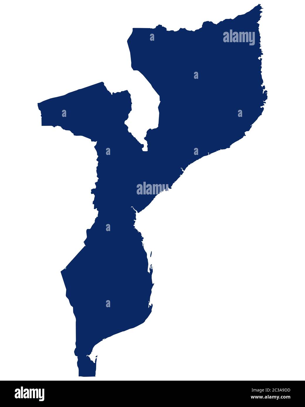 Mosambik karte hi-res stock photography and images - Alamy