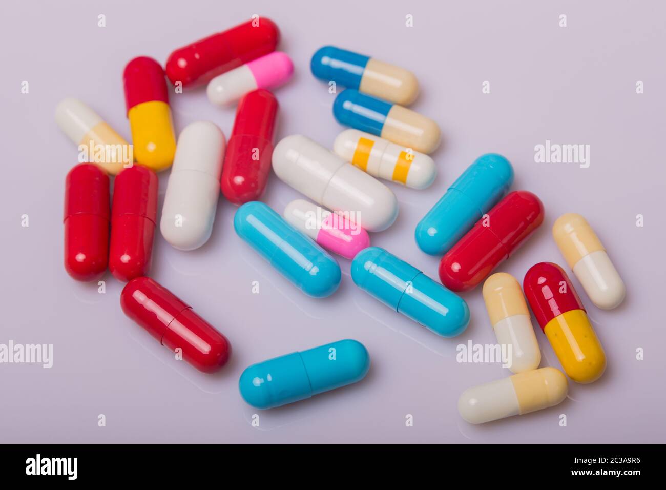 different Tablets pills capsule heap mix therapy drugs Stock Photo - Alamy