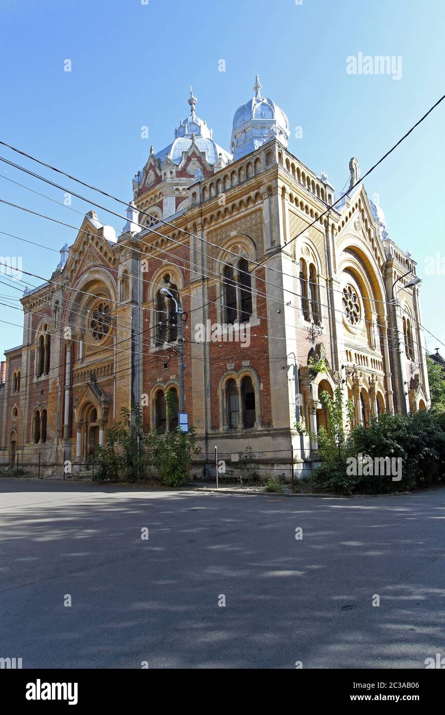 Exterior of old Synagogue in Timisoara Romania Stock Photo - Alamy