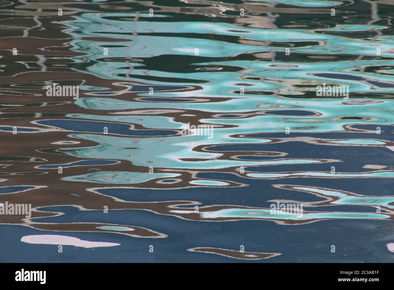 Reflections in water Stock Photo - Alamy