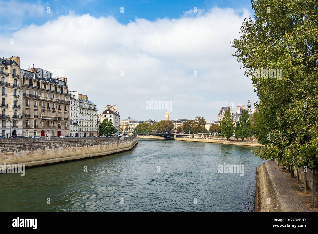 View over the river Seine in Paris, France Stock Photo - Alamy